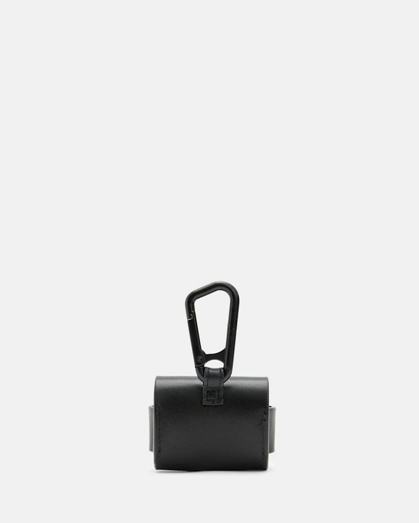 AirPod Leather Case Black | ALLSAINTS US